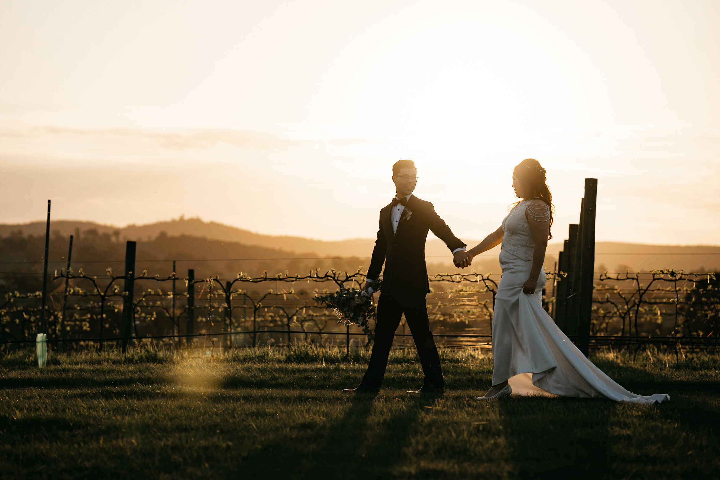 Immerse Winery Wedding of Debbie and Chris | Rick Liston